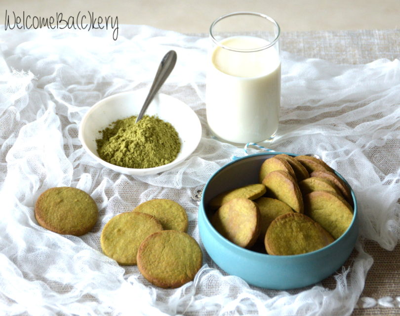 Biscotti al tè matcha - WelcomeBa(c)kery